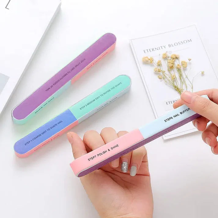 Nail Polishing File Block Manicure Set Kit – tarteeb.pk